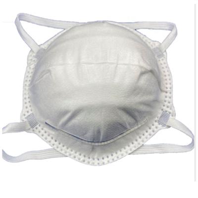 China White Medical Respirator Mask / Surgical N95 Respirator 25 Pcs Per Box for sale