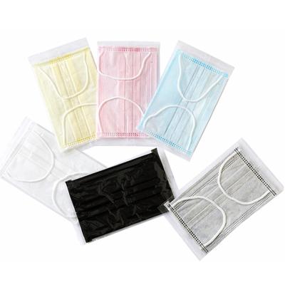 China Multi Color Kids Medical Face Mask / Kids Surgical Mask Non Woven Fabric for sale