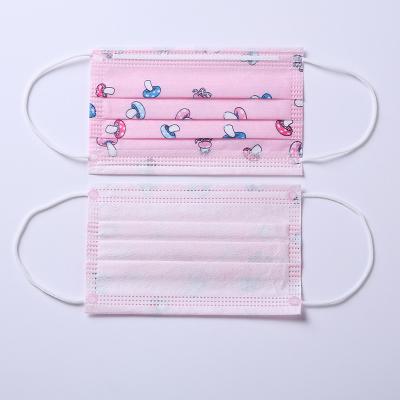 China 3 Layer Children'S Medical Face Masks Water Absorbent Micro Fibered Material for sale