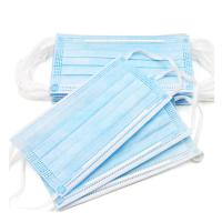 China Blue Surgical Kids Medical Face Mask Disposable with Elastic Earloop for sale