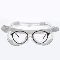 China Industrial Enclosed Medical Safety Glasses Eye Protective Safety Anti Fog Dust Splash for sale