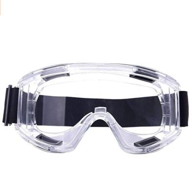 China Chemical Medical Medical Safety Goggles Impact Resistant Anti Saliva Fog Safety for sale