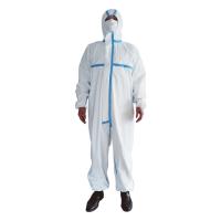 China Isolation Clothing Disposable Surgical Gowns Sanitary Protective Non Woven Antistatic for sale