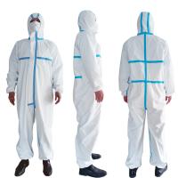 China EO Gas Sterile Disposable Surgical Gowns Insulating Clothing Medical Polymer Materials for sale