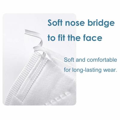 China Facial Non Woven Kn95 Respirator Masks Filter 4 Layers FDA CE Certificated for sale