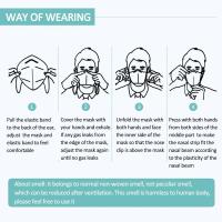 China Custom Disposable Kn95 Medical Non Woven Face Masks With CE FDA Certification for sale