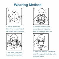China Custom Disposable Kn95 Medical Non Woven Face Masks With CE FDA Certification for sale