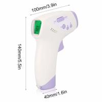 China DC 3V Digital Laser Infrared Forehead Thermometer Fast Measuring Temperature Gun for sale