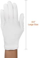 China Powder Free Nitrile Disposable Medical Gloves White Color Ultra Thin 3.5 Mil for sale
