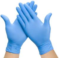 China Uniware Nitrile Disposable Medical Gloves Anti Microbial Sanitized For Hand Protection for sale