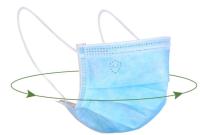 China 3Ply Earloop Face Mouth Mask China Suppliers FDA Disposable Medical facial mask for sale