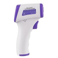 China Automatic Shutdown Touch Free Infrared Thermometer Lcd Display With 2 Aaa Batteries for sale