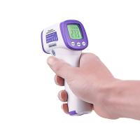 China Automatic Shutdown Touch Free Infrared Thermometer Lcd Display With 2 Aaa Batteries for sale