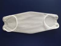 China Flexible Nose Bar Disposable N95 Protective Mask 4 Ply Respirator Melt Blown Material for sale