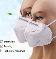 China Anti Pollution KN95 Face Mask Disposable Fabric Dust Protective Respirator for sale