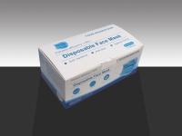 China Protective Disposable Earloop Face Mask Non Woven 3 Ply With Customized Logo for sale