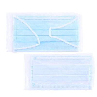 China Earloop 3 Ply Disposable Medical Face Mask Non Woven Fabric CE FDA Approval for sale