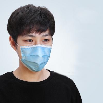 China FDA CE Qualified Disposable Medical Surgical Mask 3 Ply Medical Materials for sale