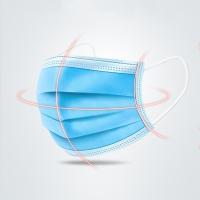 China 3 Ply Disposable Medical Surgical Mask Non Woven Protect Against Particles for sale