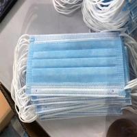 China Multi - Layered Non Woven Surgical Mask , Face Mask Surgical Disposable 3 Ply for sale