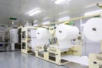 China PE Film Wrapped Melt Blown Non Woven Fabric Roll for sale