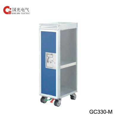 China 405*300*1030 Mm Airline Trolley Half Size Stainless Steel Trundle for sale