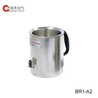 China 2 Holes Airplane Food Trolley Heating Cup 257*100mm Customized for sale