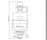 China High Reliability Vacuum Interrupter Bottle For Indoor 316L Stainless Steel for sale