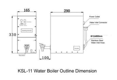 China 400Hz 5W Airplane Food Trolley Water Boiler , Airplane Drink Cart for sale