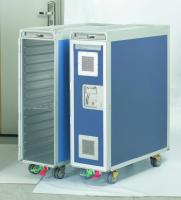 China CAAC Atlas Aircraft Meal Cart 810x301x1030mm With Dry Ice Tray for sale