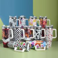 China Business Gifts 40oz Custom Stanley Stainless Steel Travel Mug Tumbler with Handle in Any Color for sale