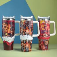 China Business Gifts 40oz Custom Stanley Stainless Steel Travel Mug Tumbler with Handle in Any Color for sale
