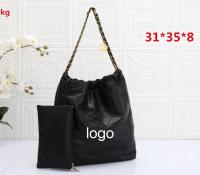 China 5 Colors Large Metal Chain Tote Handbags for Women Designer All Seasons Large Size for sale