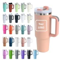 China Hot and Cold Beverages Durable Spill Proof Stainless Steel Tumbler Mug with Handle for sale