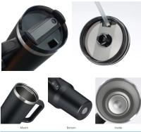 China Hot and Cold Beverages Durable Spill Proof Stainless Steel Tumbler Mug with Handle for sale