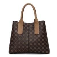 China Season All Seasons Fashion Tote Bag For Women Genuine Leather Handbag Trendy Lady for sale