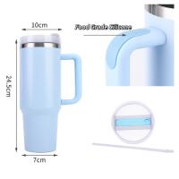 China Travel Mugs 40oz Double Wall Insulated Stainless Steel Tumbler Flask for Hot Cold Drinks for sale