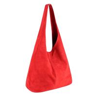 China Genuine Suede Leather Shoulder Handbags Italian Leather for Superior Craftsmanship for sale
