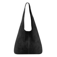 China Genuine Suede Leather Shoulder Handbags Italian Leather for Superior Craftsmanship for sale