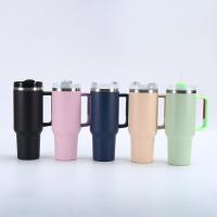 China 40oz Stainless Steel Tumbler Insulated Travel Mug for Hot and Cold Drinks on the Go for sale