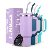 China Stainless Steel Water Bottle Insulated Coffee Tumbler MUGS for Coffee Tea Beer Water for sale