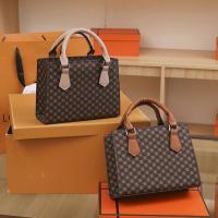 China PU Leather Luxury Women's Handbag Set Tote Messenger Bag and Elegant Shoulder Bag for sale
