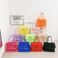 China Stylish All Seasons Clear PVC Transparent Designer Large Capacity Crossbody Tote Bag for sale