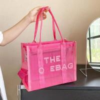 China Stylish All Seasons Clear PVC Transparent Designer Large Capacity Crossbody Tote Bag for sale