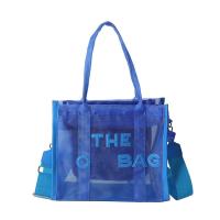 China Stylish All Seasons Clear PVC Transparent Designer Large Capacity Crossbody Tote Bag for sale