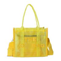 China Stylish All Seasons Clear PVC Transparent Designer Large Capacity Crossbody Tote Bag for sale