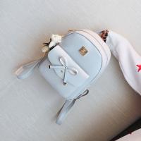China 3 Piece Set Bow Round Backpack Shoulder Bag Crossbody Purse for Women's Stylish Style for sale