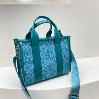China Women's Vintage Kurt Shoulder Bag Canvas Tote Handbag with Wide Strap and ZIP Closure for sale
