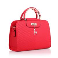 China Women's Custom Logo Leather Crossbody Fashion Handbag with Large Capacity and Low MOQ for sale
