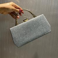 China Vintage Style Hasp Women Handbag adorned with Designer Highlight Sequins Leather Trend for sale